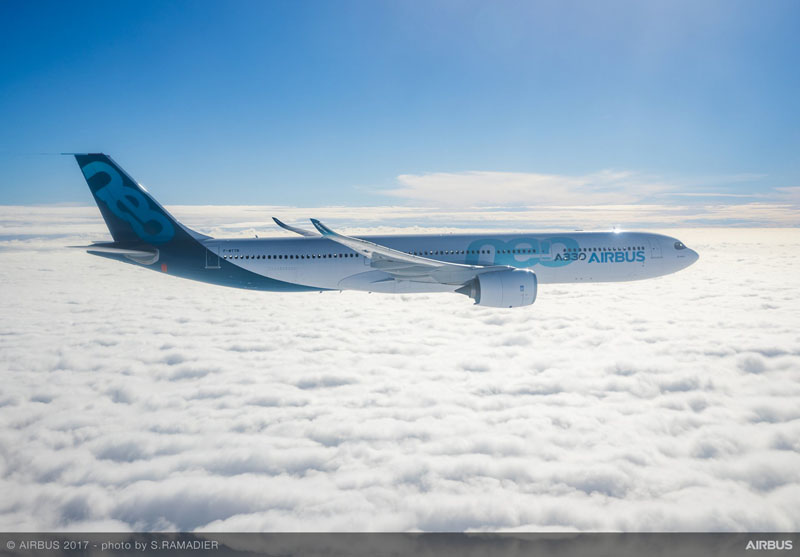L'EASA completa la prima CO2 Emissions Certification per l'Airbus A330 ...
