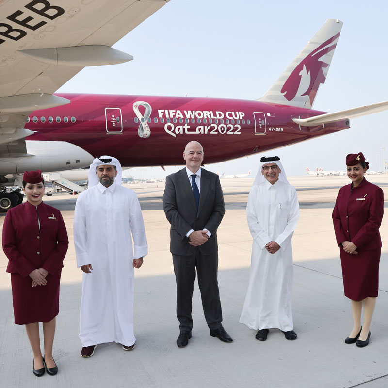 Qatar Airways si prepara alla FIFA World Cup Qatar 2022™ - MD80.it