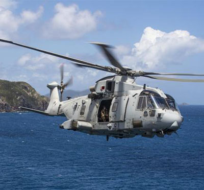 Leonardo: la Royal Navy riceve l'ultimo AW101 Mk4/4a Merlin - MD80.it