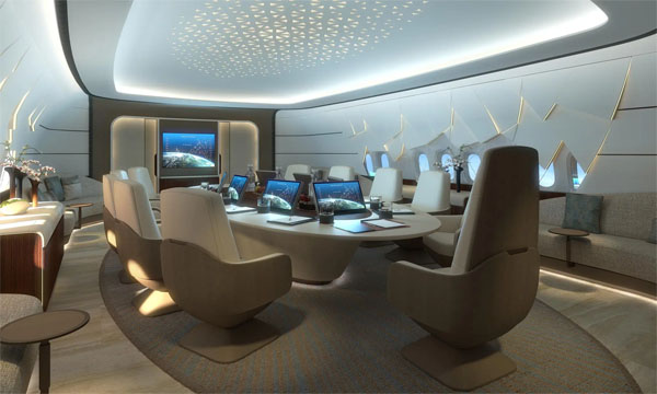Lufthansa Technik: a EBACE pre-launch del VIP cabin design per il BBJ ...