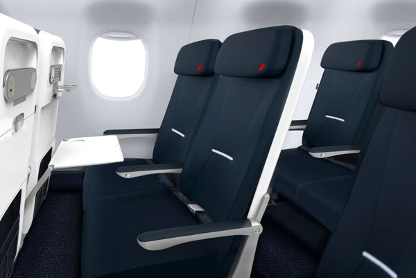 Air France svela le nuove cabine della sua flotta Embraer 190 - MD80.it