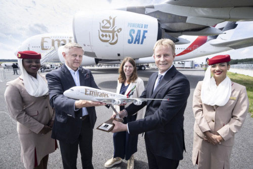 Emirates si unisce alla German Aviation Initiative for Renewable Energy ...
