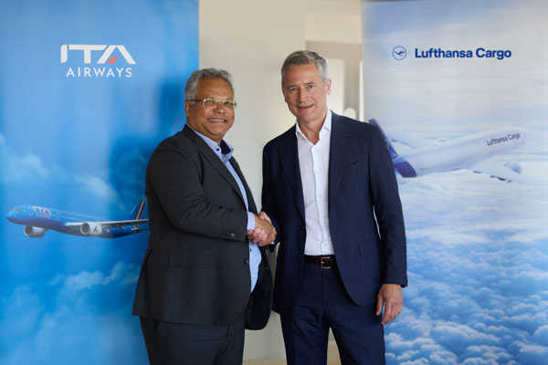 Lufthansa Cargo commercializza la capacità cargo di ITA Airways e ...